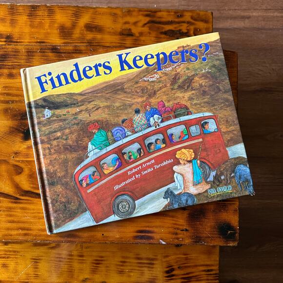 Vintage | Toys | Vintage 203 Finders Keepers India Hardcover Book ...